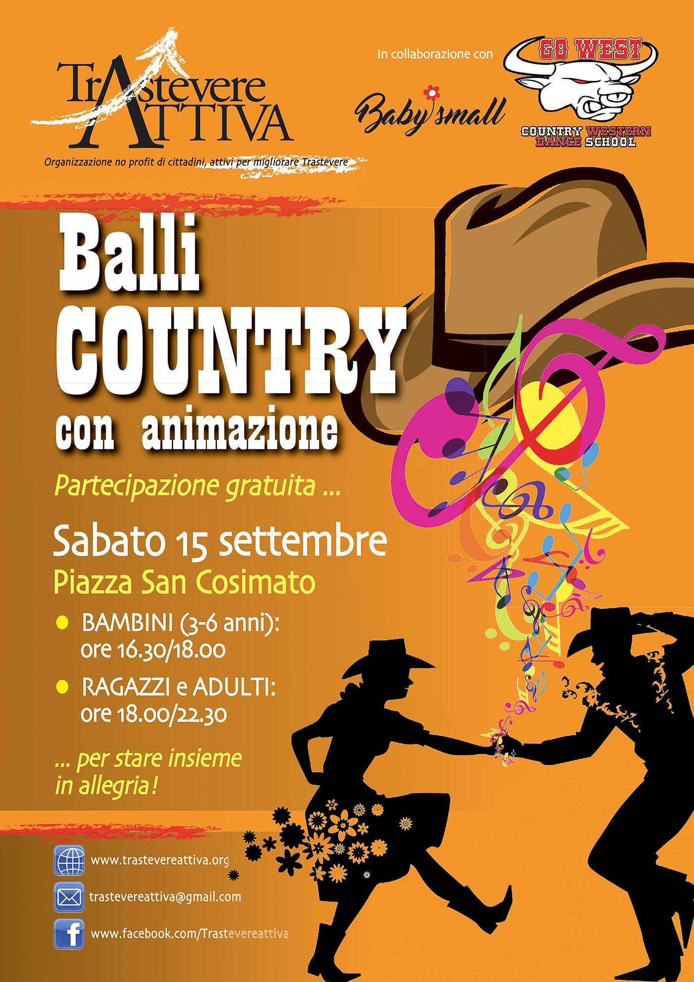 Balli country 2018 – Trastevere Attiva